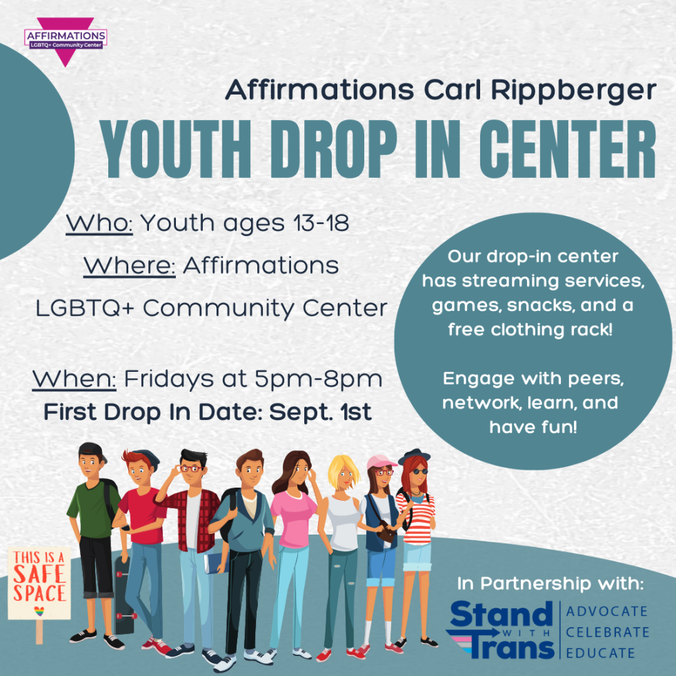 Youth Drop-In Space | Stand with Trans: Support for Trans Youth & their ...